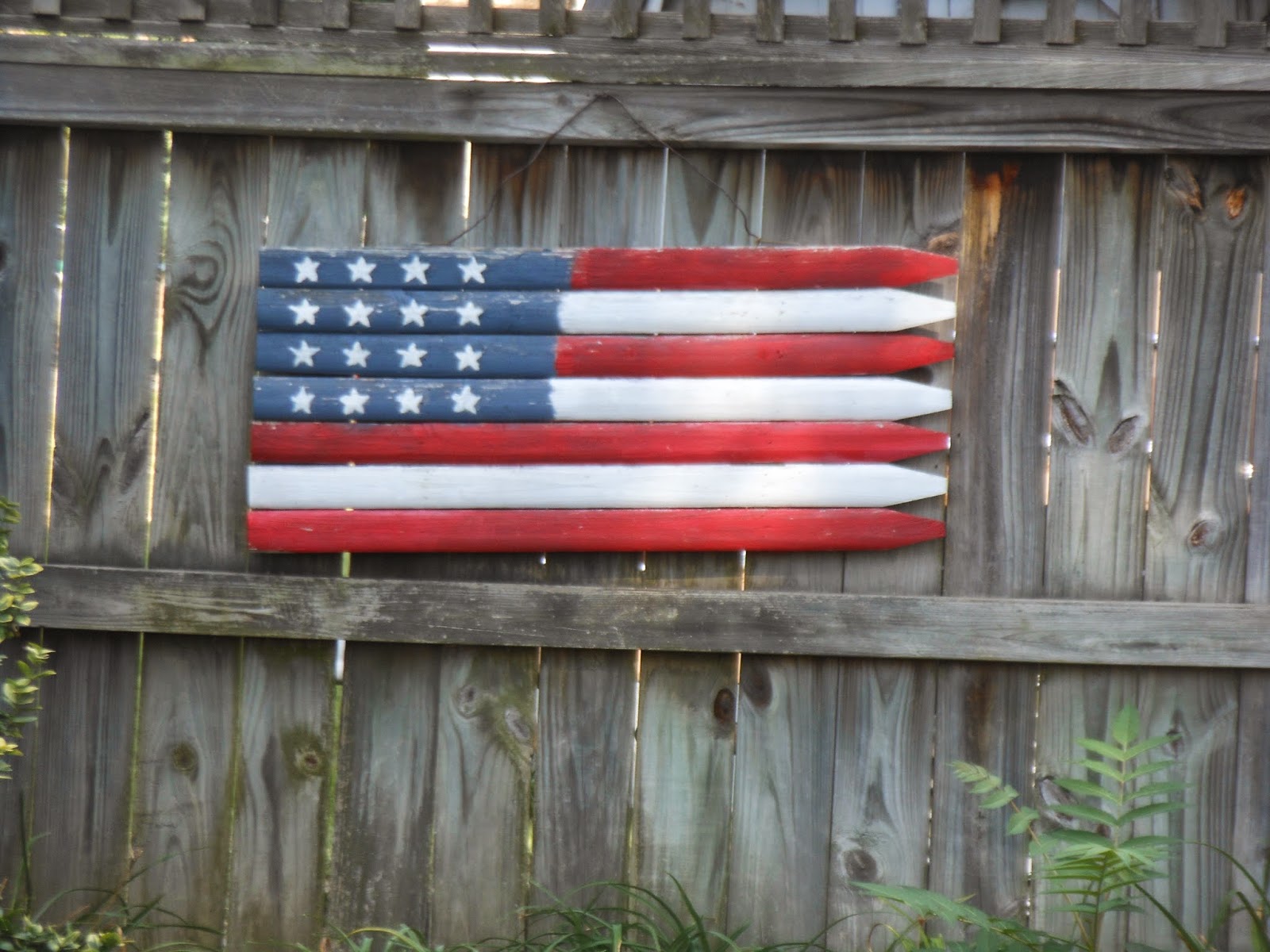 Art With a Needle: Photo suite 132 -- homemade flags