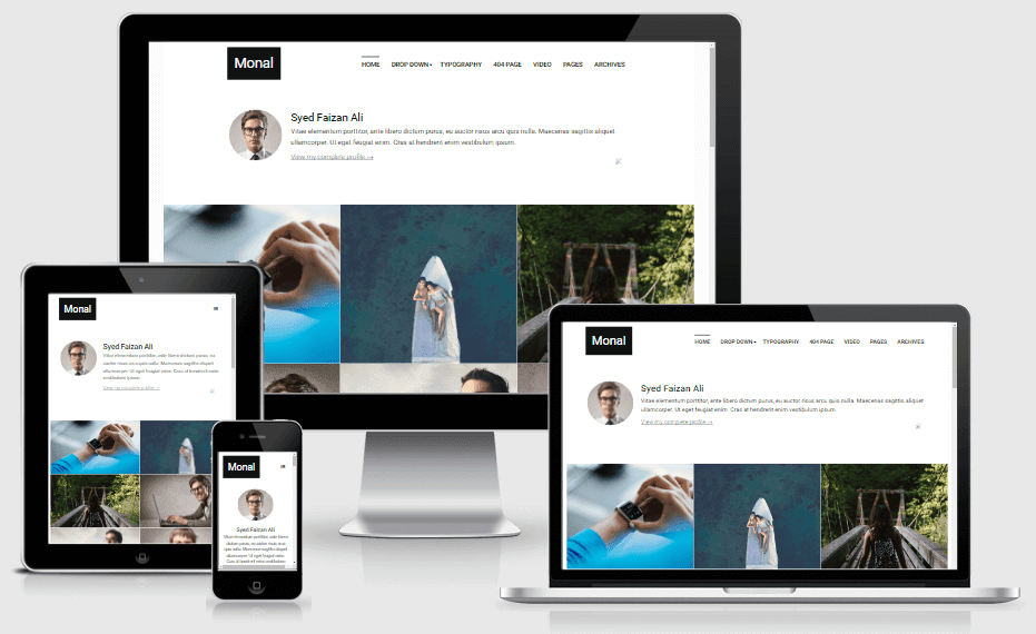 Monal v3.0 - Responsive Portfolio & Personal Blogger Template - xoxou Monal v3.0 - Responsive Portfolio & Personal Blogger Template - xoxou