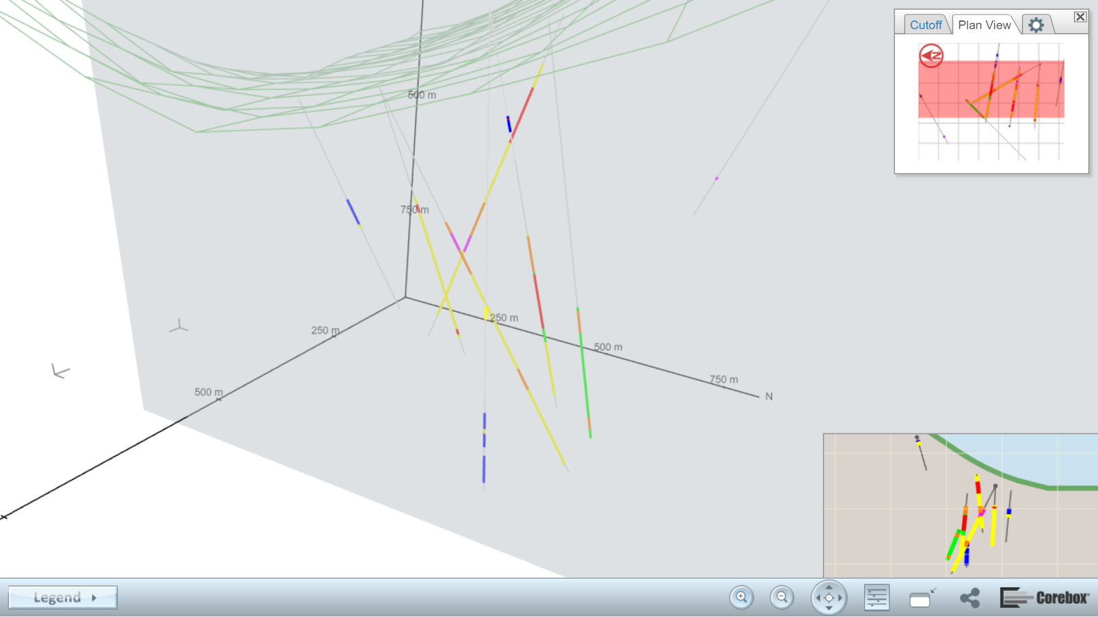 Golden Ridge Drilling 2018 in Corebox