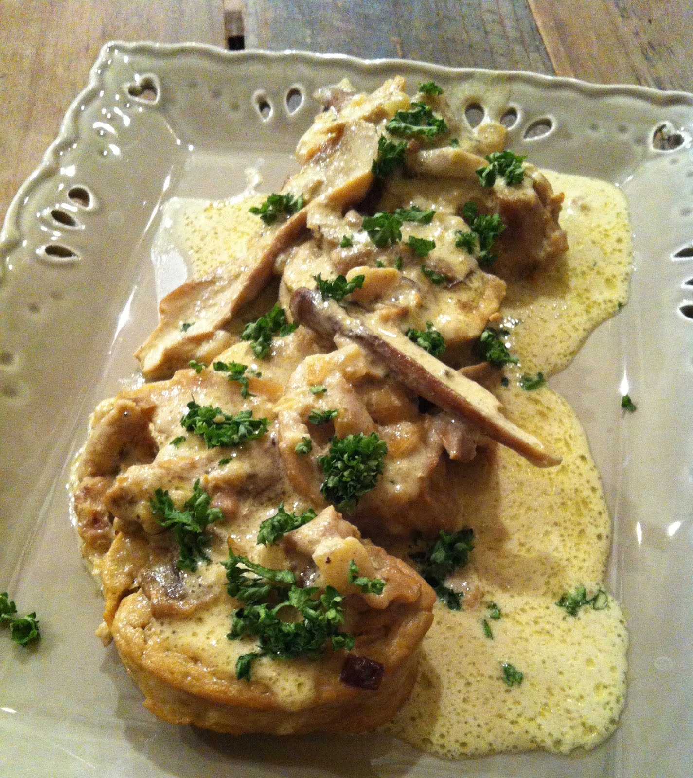 FILET MIGNON SAUCE FORESTIÈRE