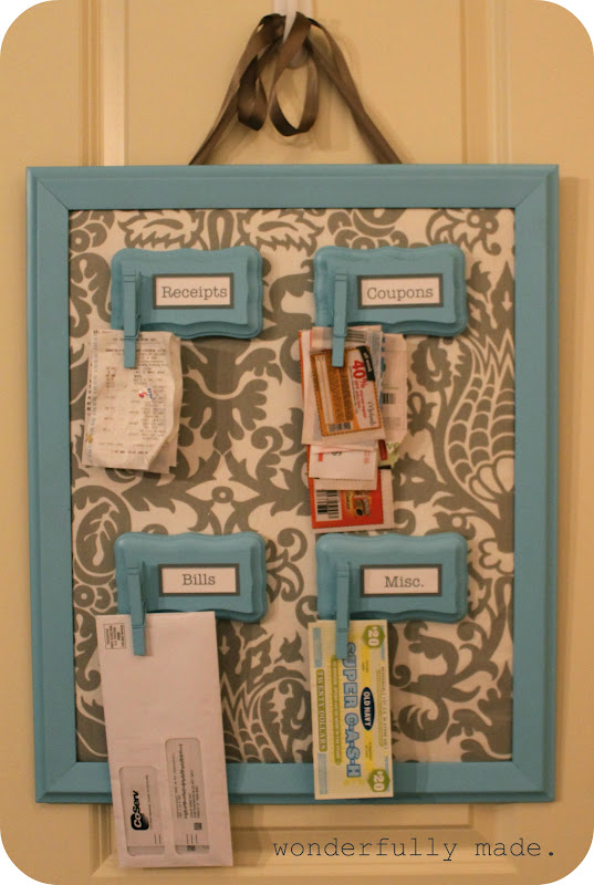 Wonderfully Made: Organization Board