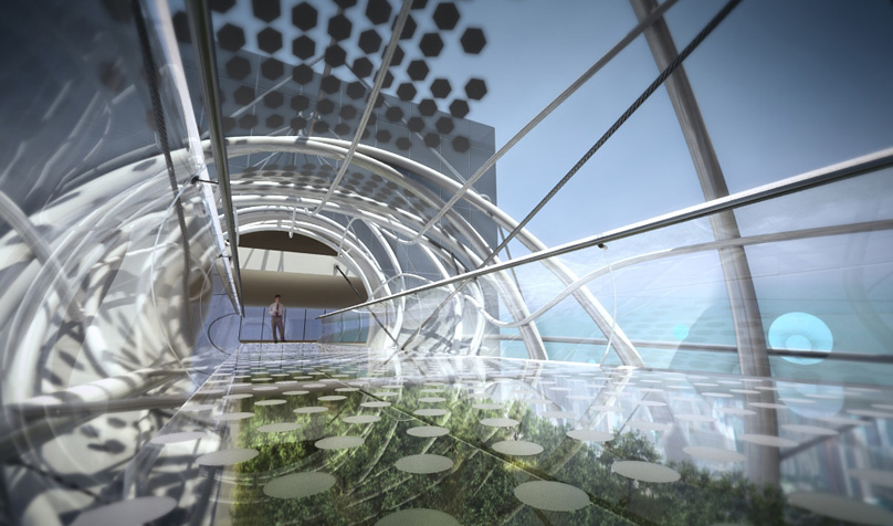 Bridge Museum: Dynamic ShapeShifting Helix Bridge