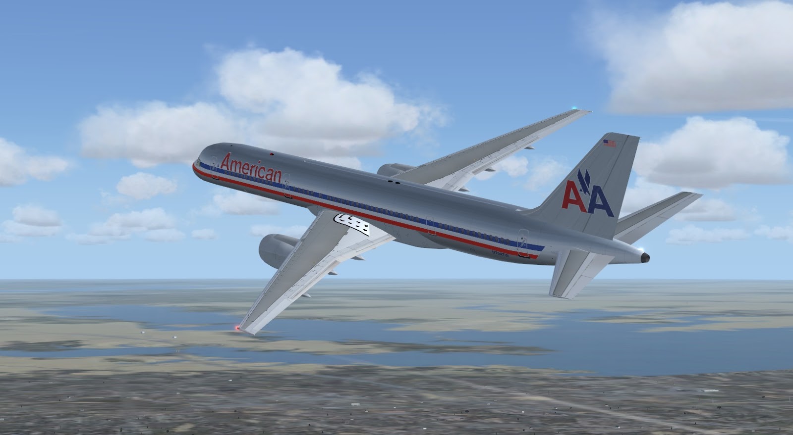 Aviação Arte: Boeing 757-200 American Airlines Posky - Mega Pack
