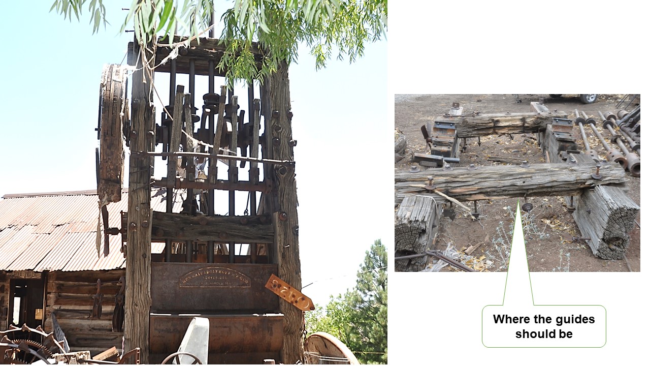 Restoring Historical Mining Equipment: (69) Gold King Mine 5-Stamper Guides