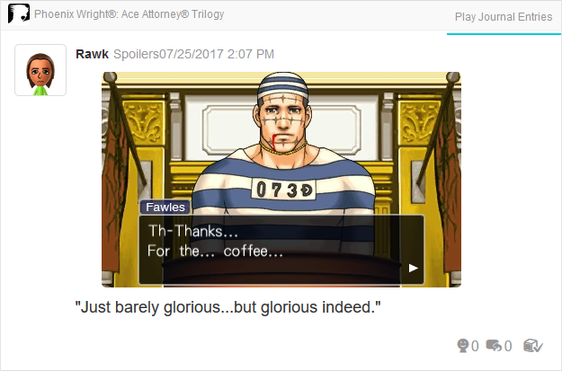 KoopaTV: Rawk's Phoenix Wright: Ace Attorney: Trials and Tribulations ...