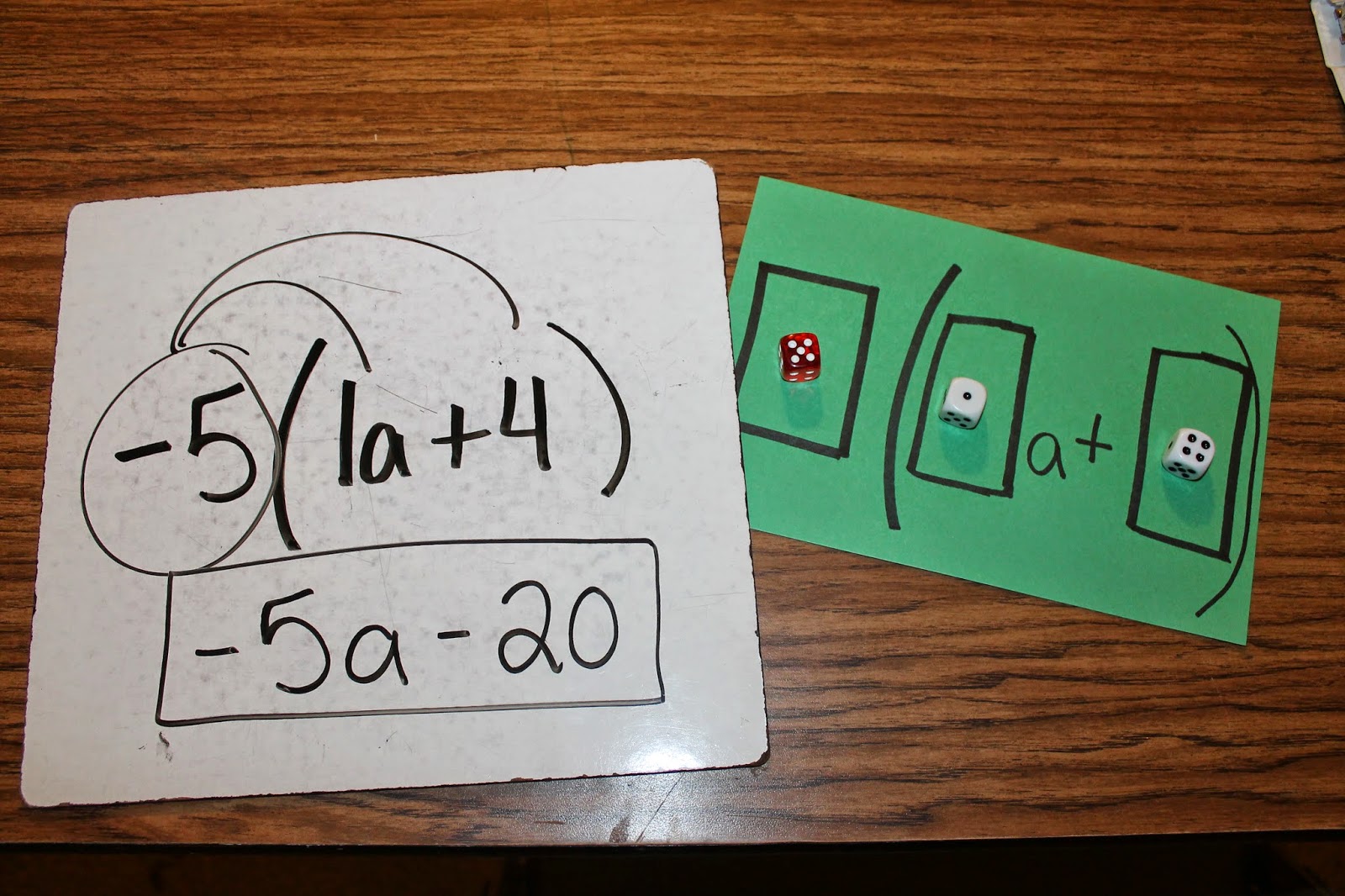 Apples 4 Bookworms: Distributive Property Hands On Activity