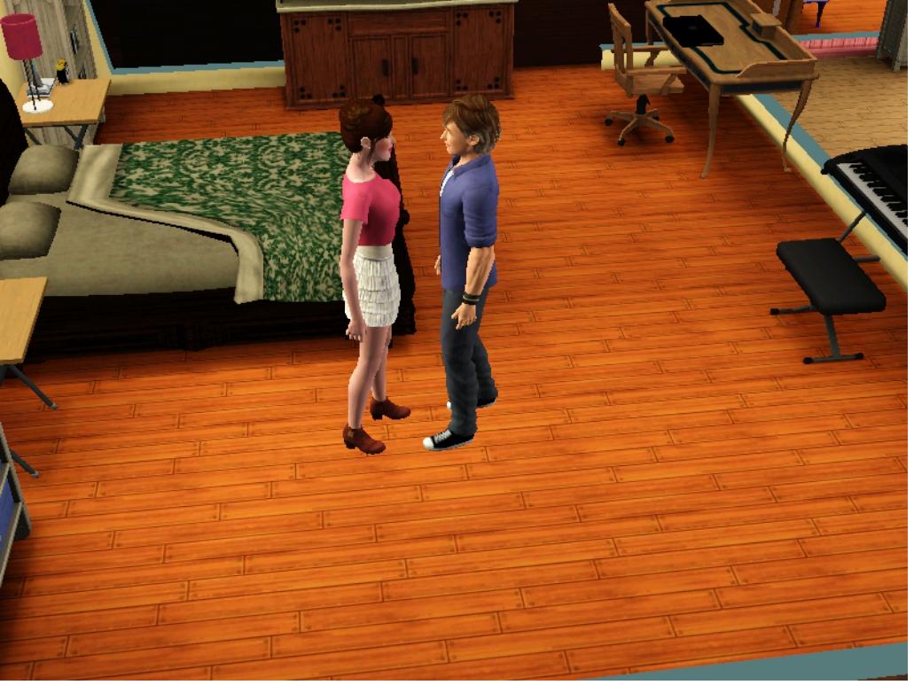 Muzyka to ja - Violetta 1 i 2: LEÓN I VIOLETTA-THE SIMS 3