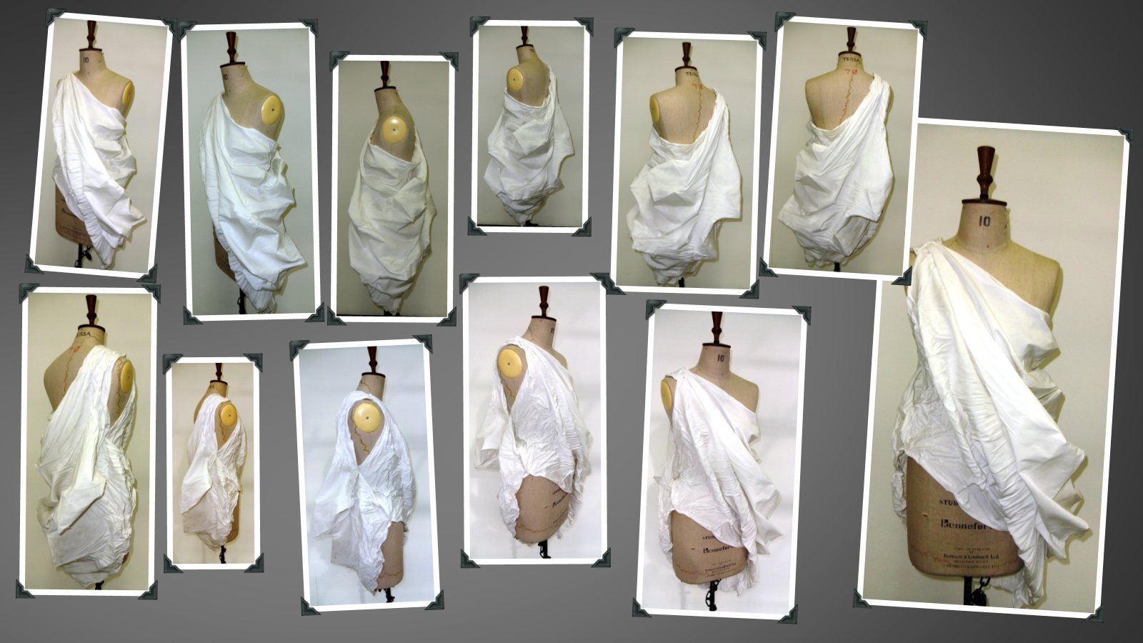 Jessica Ting Ting Ma - Creative Practice: 3D jersey Drape