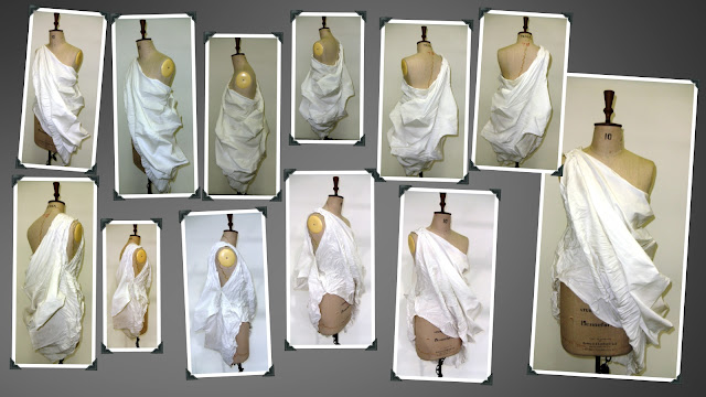 Jessica Ting Ting Ma - Creative Practice: 3D jersey Drape