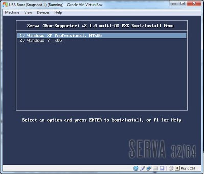 Create a PXE boot server with Serva - NETWORKSTIP Networking CCNA,Centos,Ubuntu,Sql,