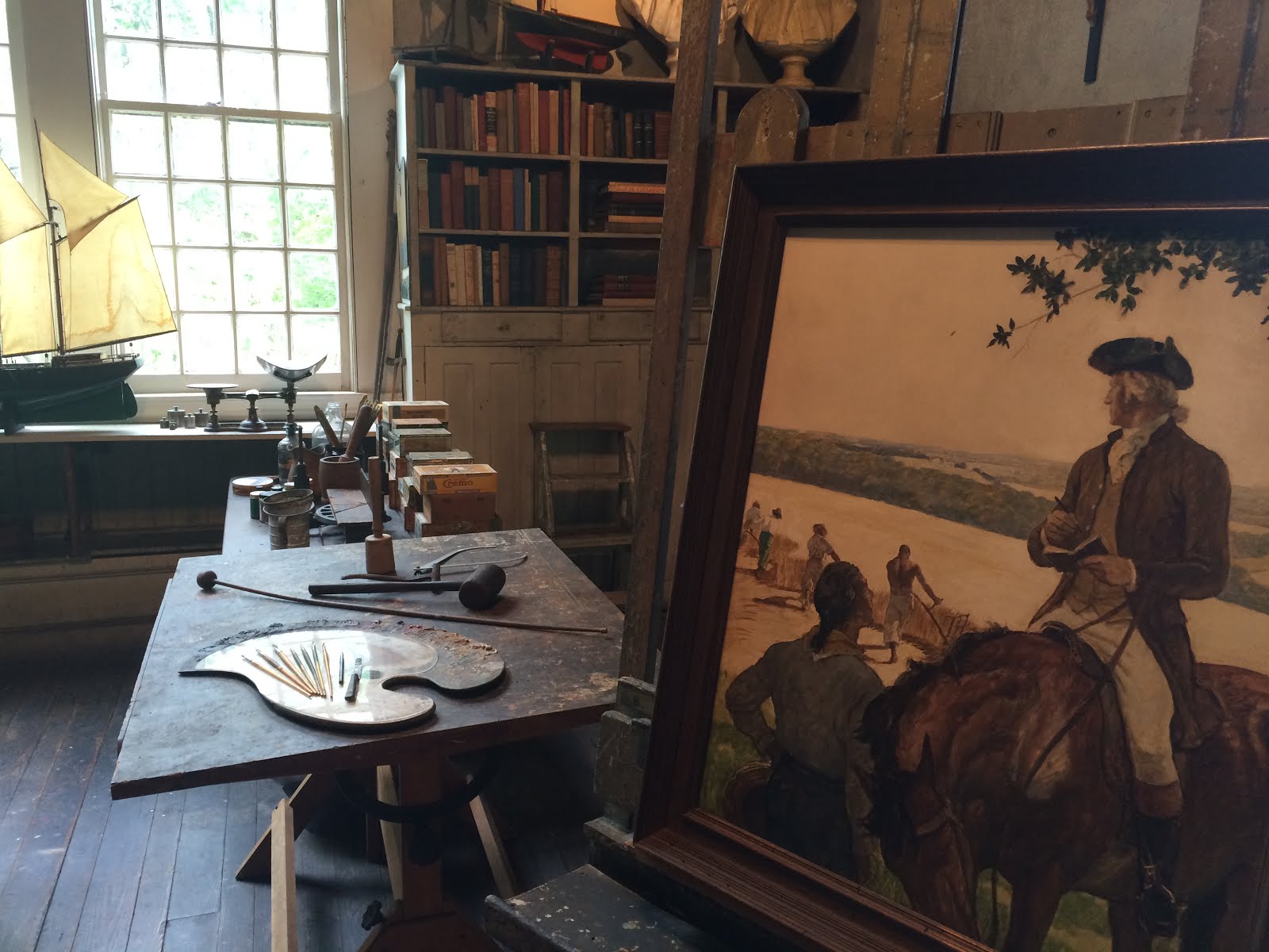 Super Interesting: A visit to N.C. Wyeth's studio