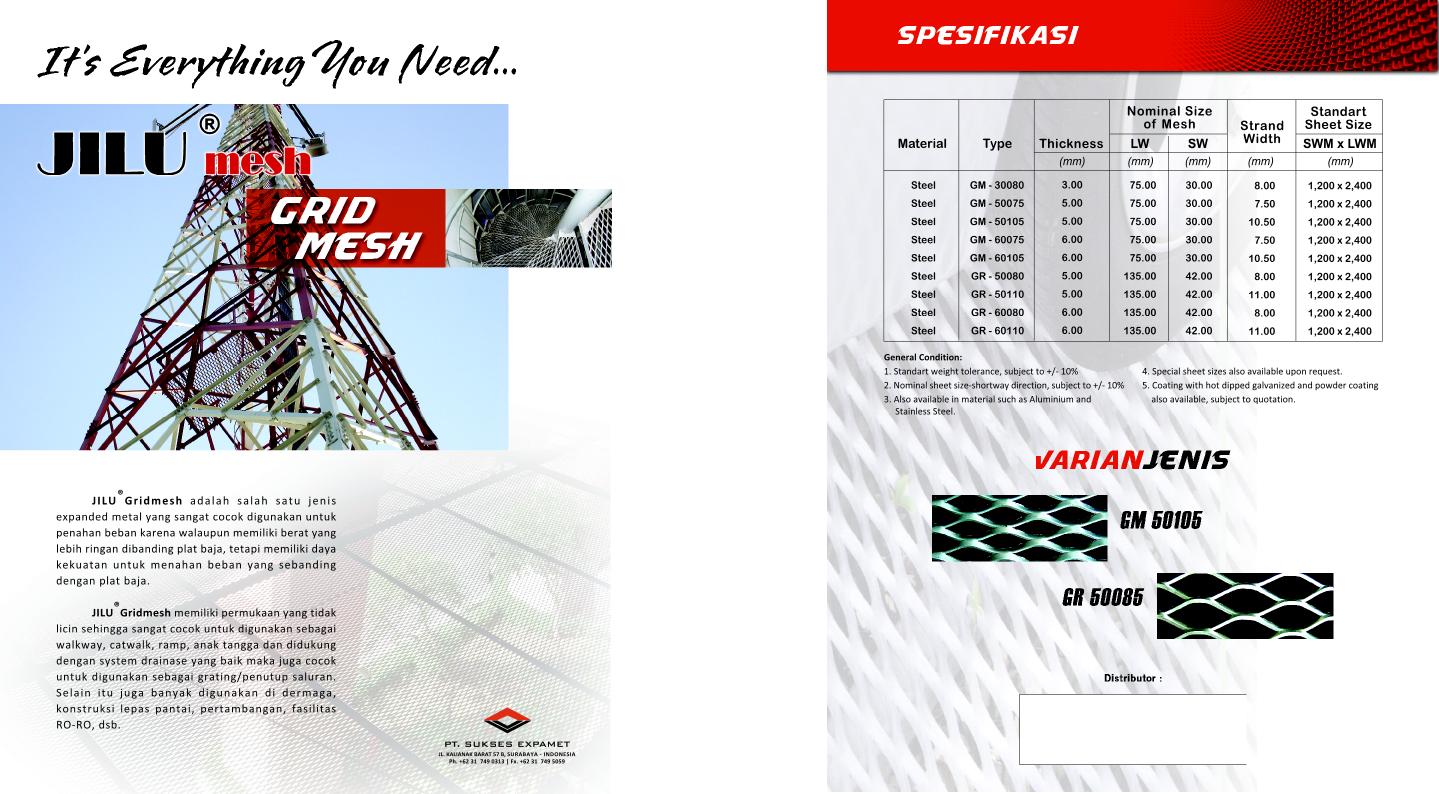 .: JILU ® Mesh Grid Mesh