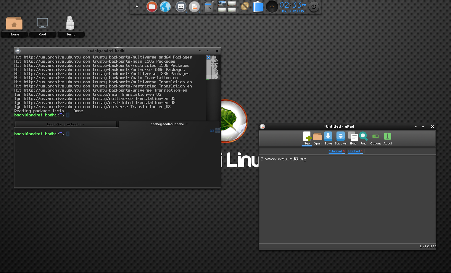 Bodhi Linux 3.0.0 Available For Download ~ Web Upd8: Ubuntu / Linux blog