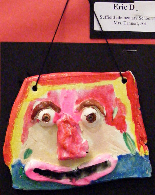 Suffield Elementary Art Blog!: Expressive Ceramic Faces
