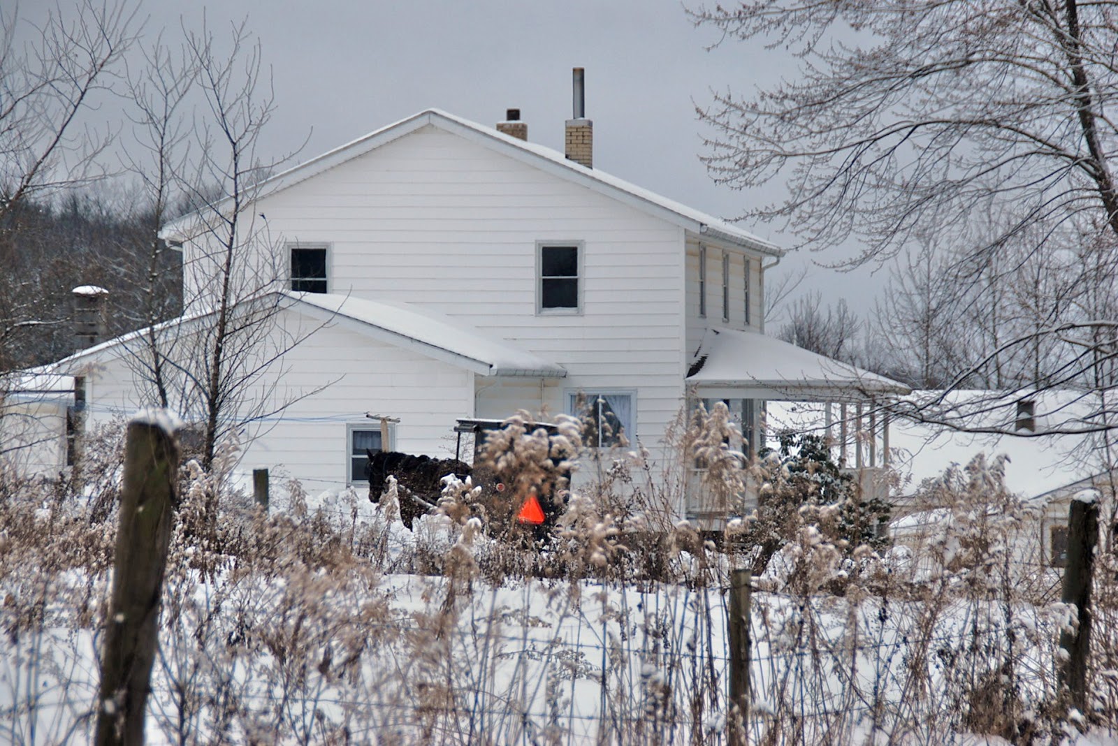 Amish Crossings with Karen Anna Vogel: Amish Winter Pictures shot in ...