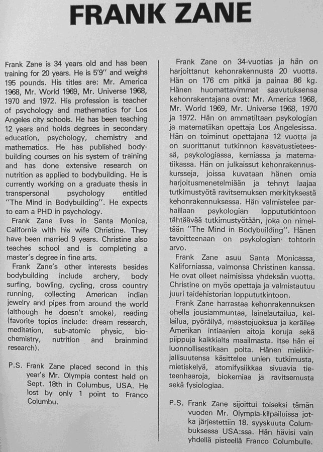 Jorma Raty - The Best Back In The World: | 1976