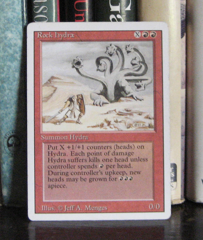 Percy's Card Collection: Magic The Gathering Rock Hydra
