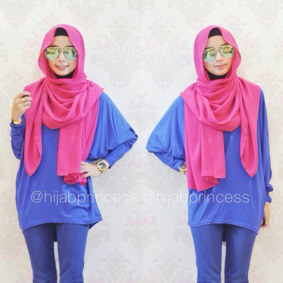 Gaya Terkini 16+ Model Dan Motif Jilbab Segi Empat Terbaru