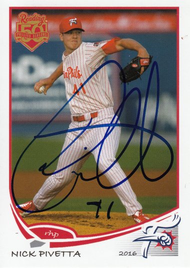 Daily Autograph: Nick Pivetta