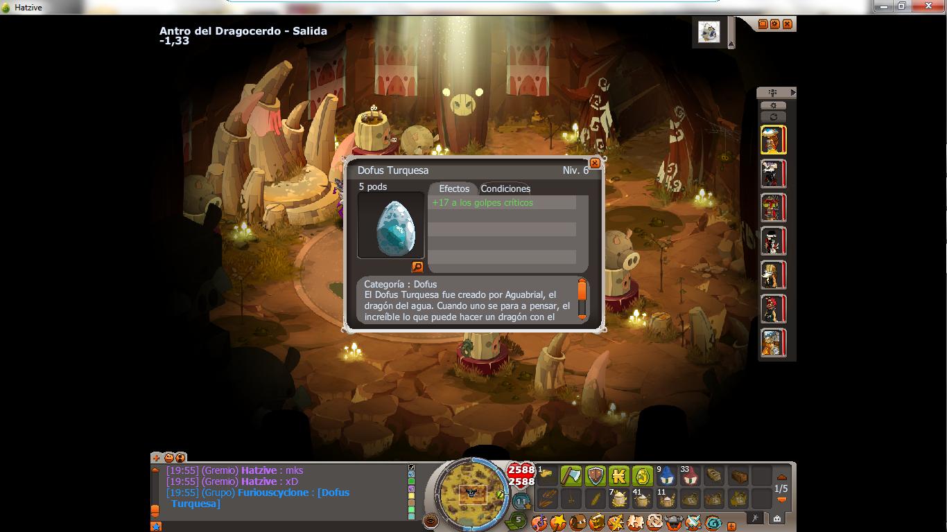 Gremio Lionheart!: Dofus Turquesa