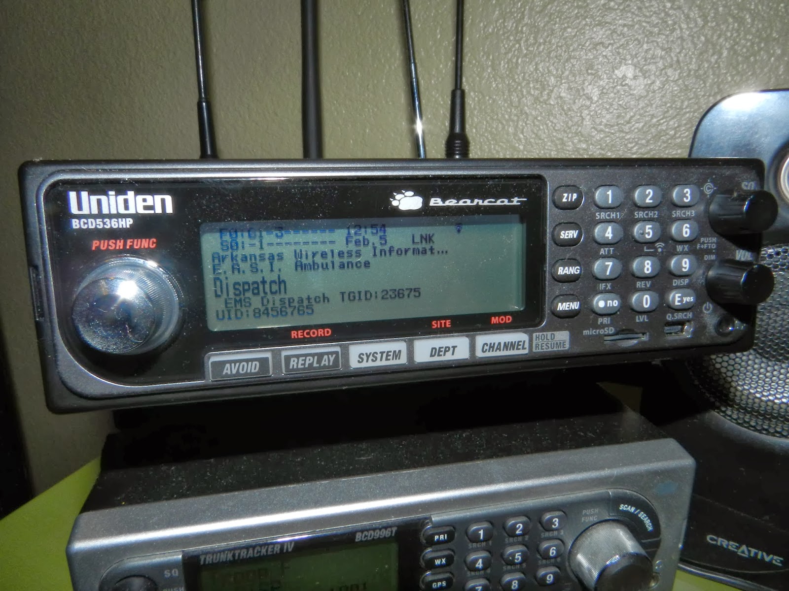 Monitoring Reviews: Uniden BCD536HP Initial Impressions