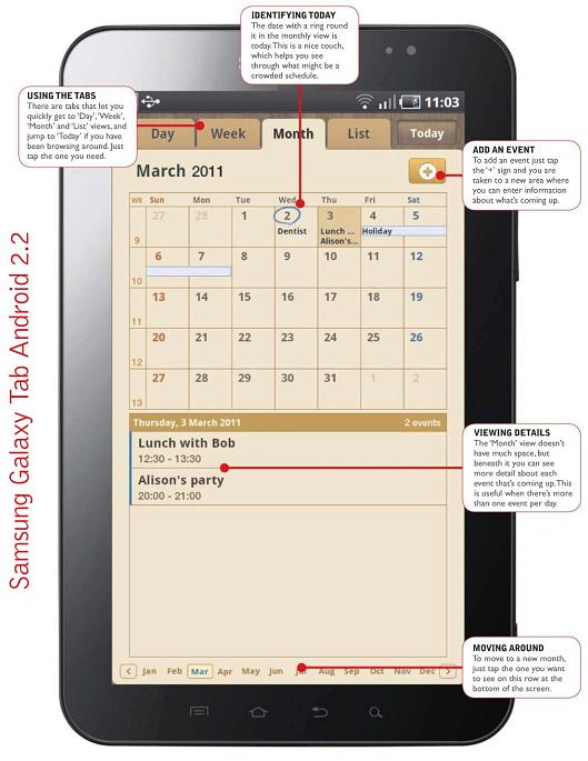 How to set up and use the calendar | tablet iphone ipad