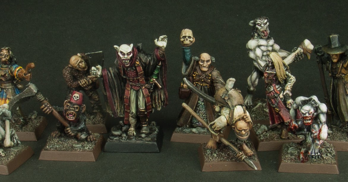 Belched from the Depths: Mordheim Undead Gang