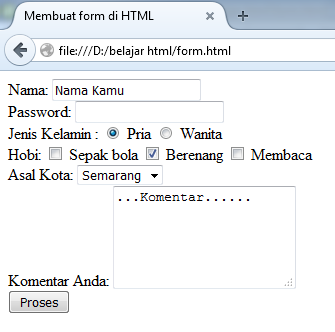 CARA MEMBUAT FORM KOMENTAR DI HTML ~ Aldo Nerma Gunawan's Blog
