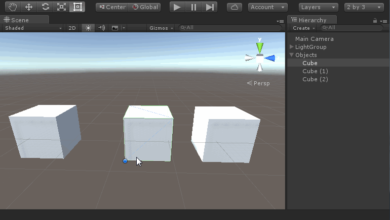 Unity Quick Tip - Snap Object to Other - GlossyBean