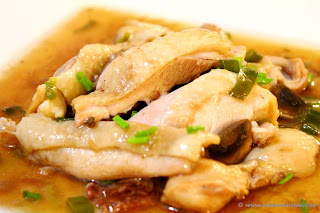 Recipes For All: Cantonese Steamed Chicken