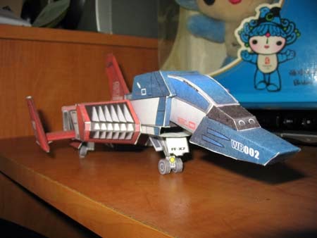 PaperCraft, Paper Model: FF-X7 Core Fighter Gundam Papercraft