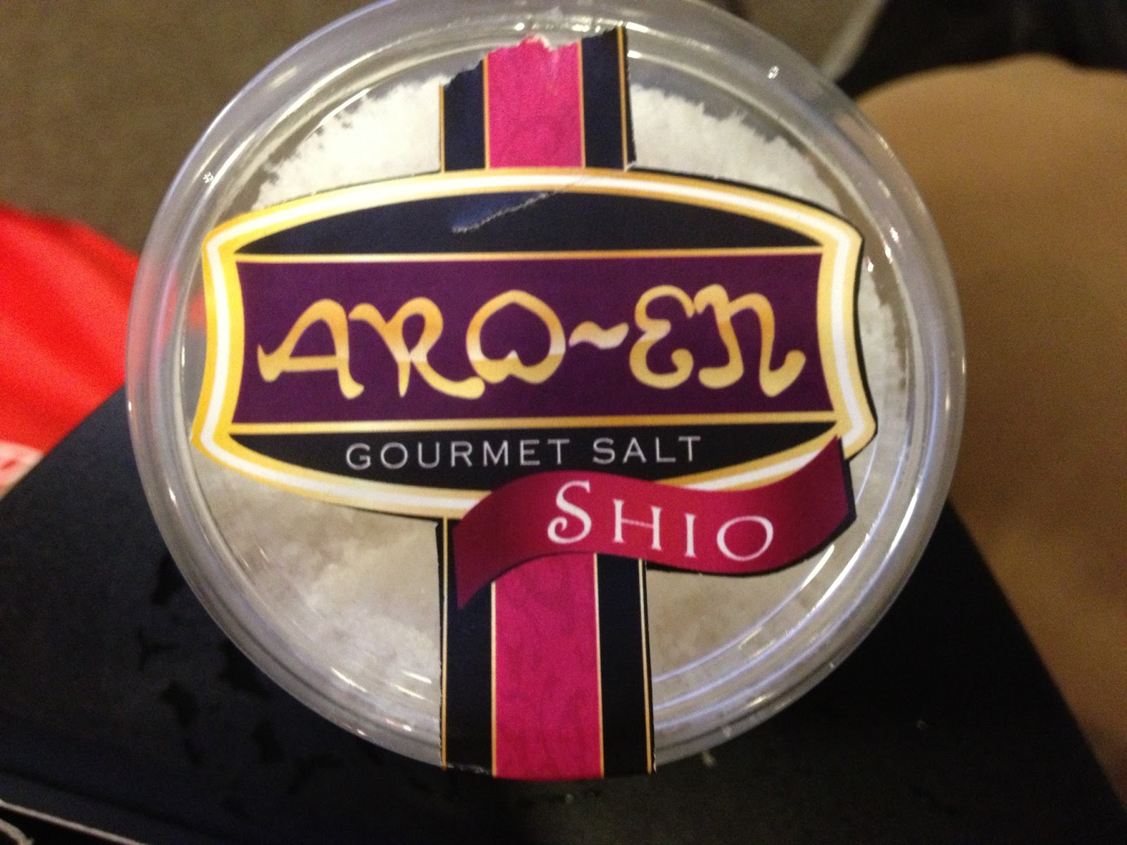JAY and the CULINARY world: ARO-EN GOURMET SALT: World Class Salt Made ...