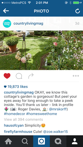 styling tricks of the country living photo shoot - The Gardener's Cottage