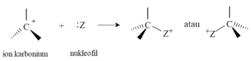 Kurnia 'blog: Mekanisme Reaksi Substitusi Nukleofilik Unimolekuler (SN1)
