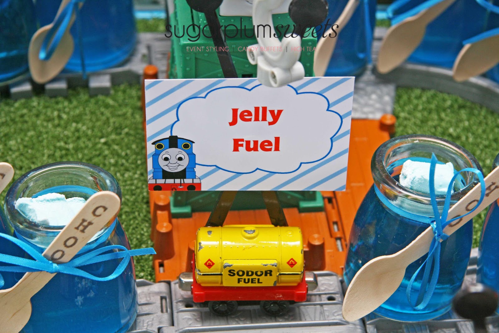 Sugarplum Sweets: Thomas the Tank Engine Dessert Table