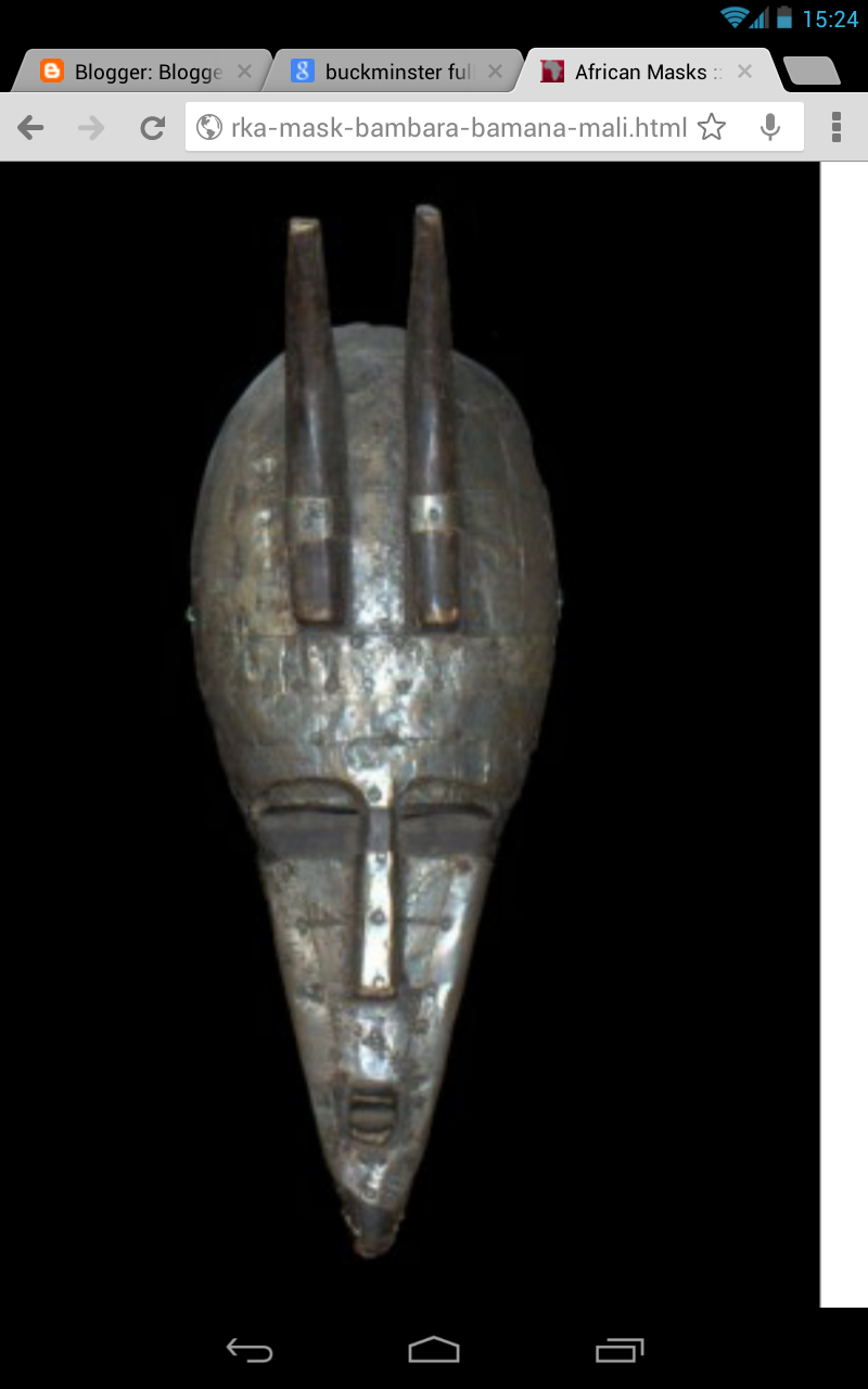 Burning Beard Fabrication: Warka mask