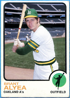 WHEN TOPPS HAD (BASE)BALLS!: A RE-DO OF ONE OF MY OWN: 1973 BRANT ALYEA