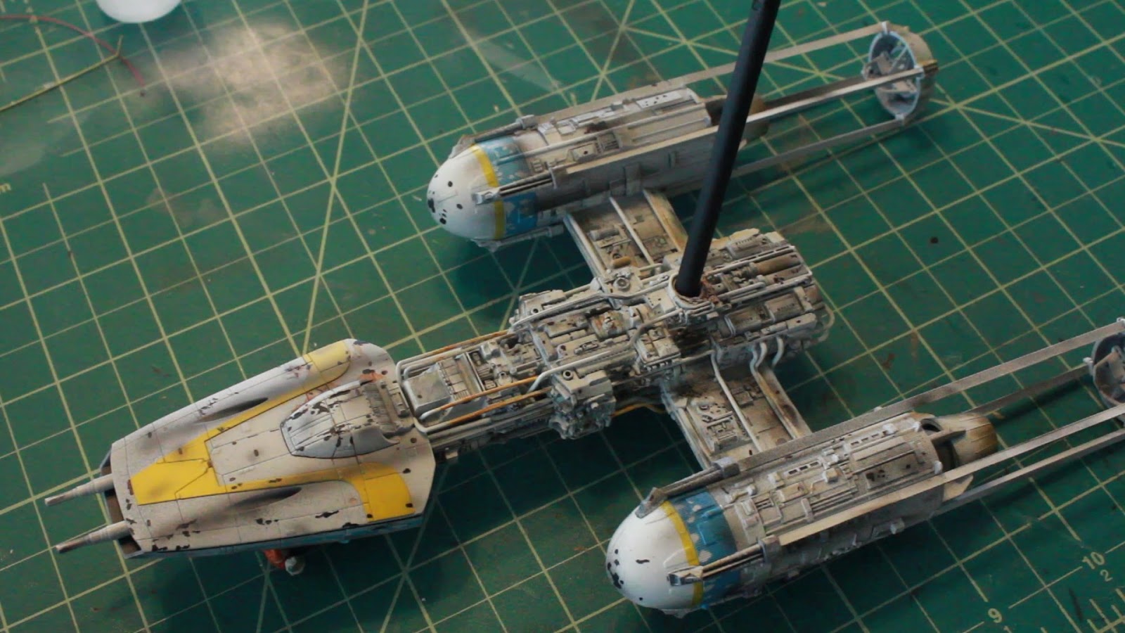 Bandai Y-Wing Starfighter Model Build