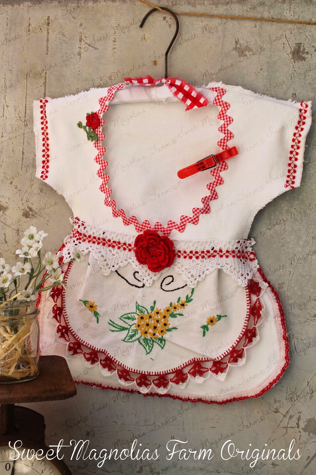 Sweet Magnolias Farm: Laundry Day Clothes Pin Bags ~ A Look Back