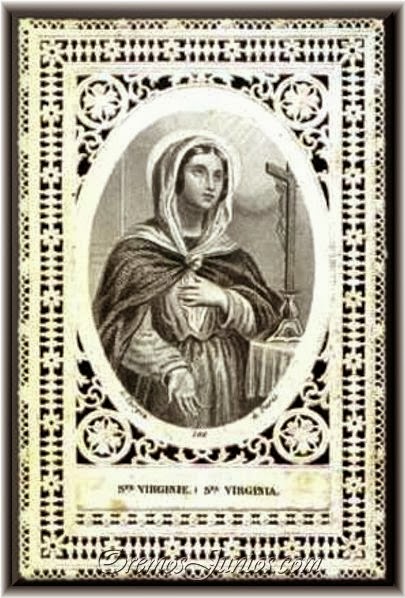 Vidas Santas: Santa Virginia de Francia (Verge, Viergue, Vierge, Virgana)