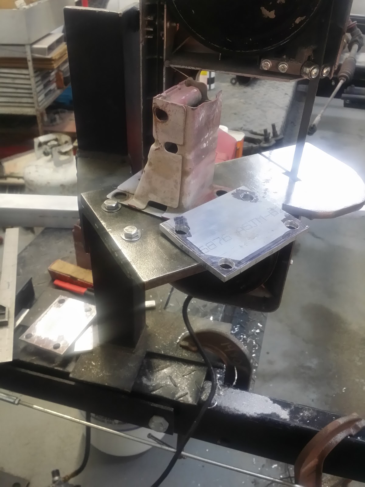 Beaver Built: 1G CRX Race Car Aluminum Rear Bumper Support Fabrication