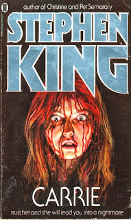 moviesandsongs365: Book review: Carrie by Stephen King (1974)