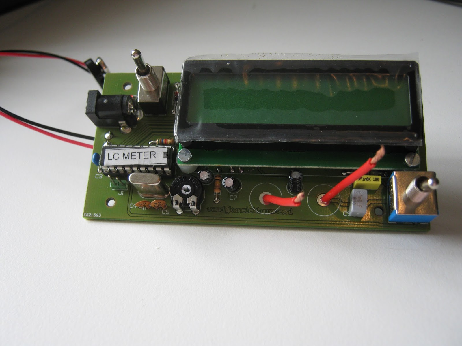 PA1PXL Amateurradio Techstuff: Summer project: Van Dijken LC meter kit