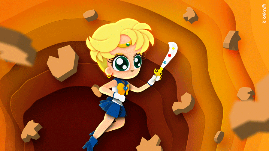 "SAILOR MOON FAN-ART COLECCION": Chibi Powers (gifs)