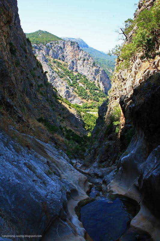 Canyoning - Caving: Φαράγγι Μέγα Ρέμα, Μουζάκι