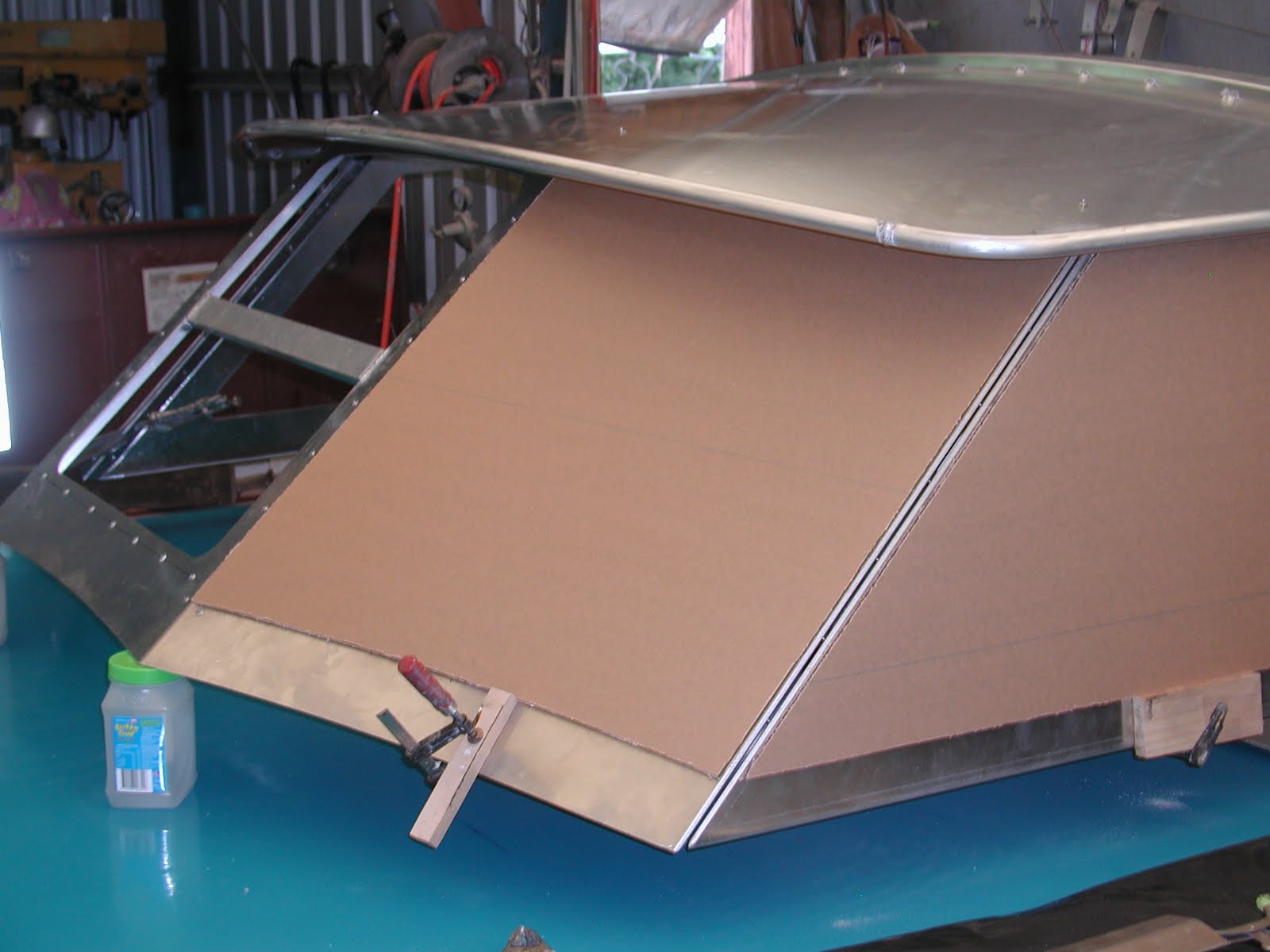 Marshall Design: Hard dodger Sail boat pilot house. Aluminium kit set ...