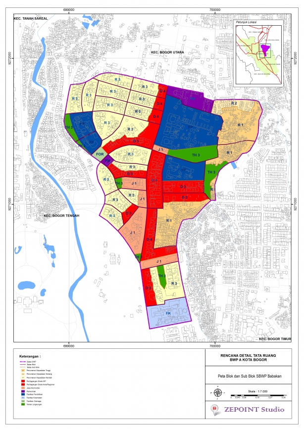 Zepoint Studio: Pola Ruang (Zoning Map)
