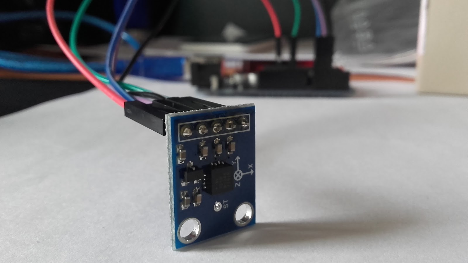 Fetch Decode Execute Using Adxl335 Accelerometer With Arduino