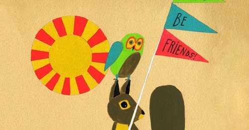 My Owl Barn: Lisa Congdon: Let's be Friends