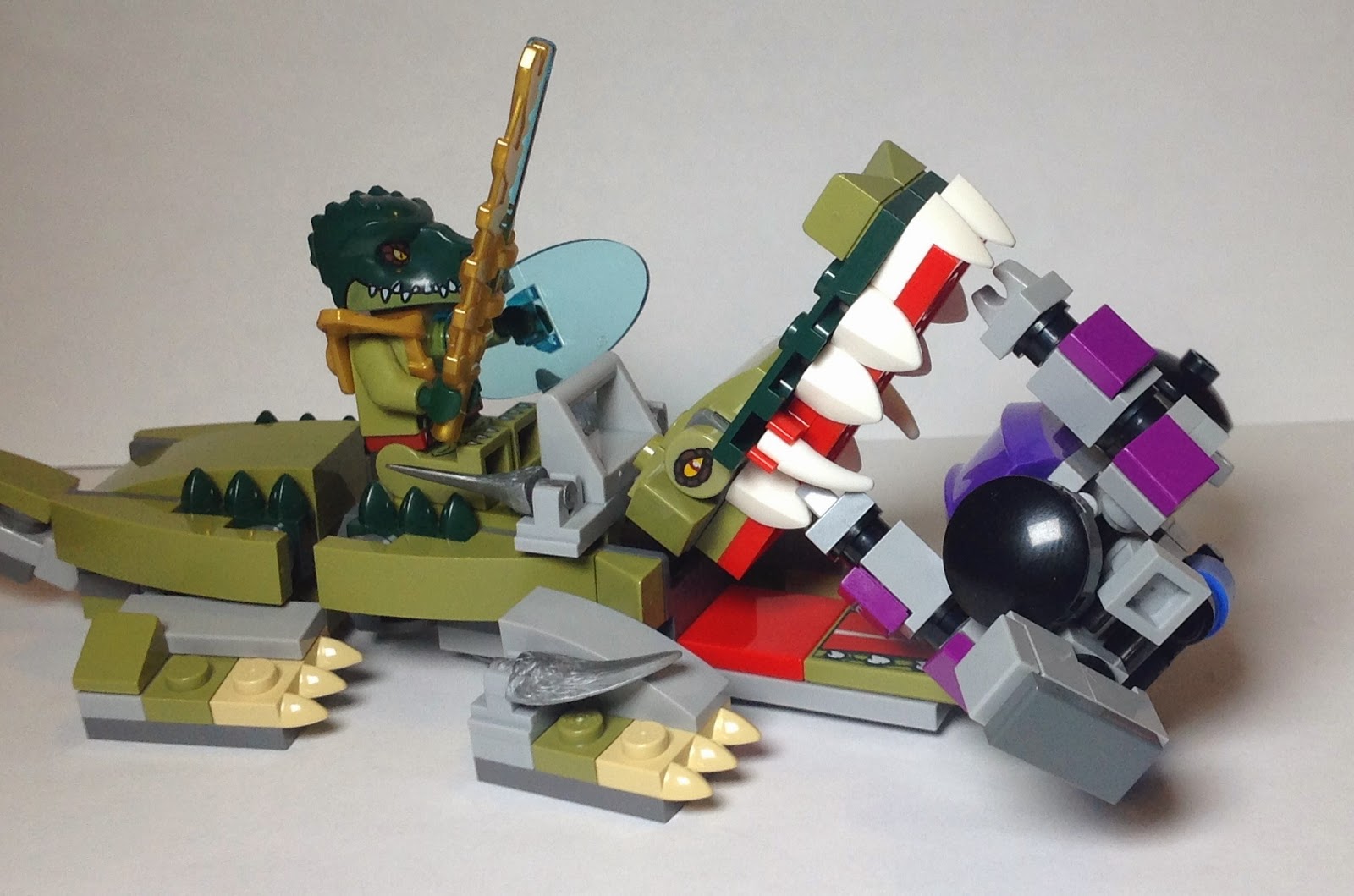 Dark Cloud Blogs: LEGO Chima Crocodile Legend Beast Review for MFZ